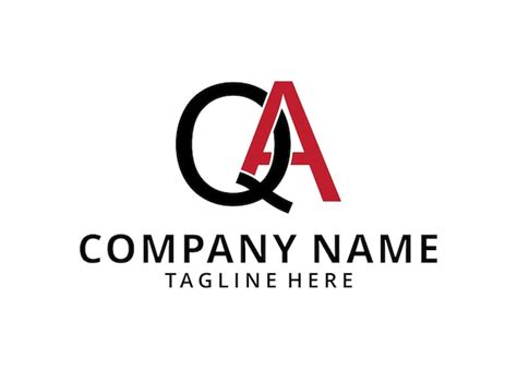 Premium Vector Initial QA Logo Design Vector Icon Symbol