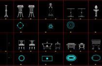 Free Download Of Detailed Technical CAD Drawings For Various Cabinet And Drawer Handles