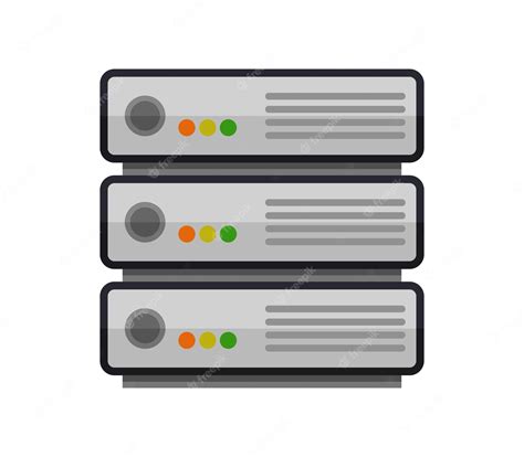 Premium Vector Server