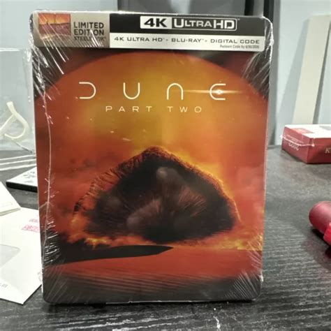 DUNE PART TWO 4K UHD Blu Ray Digital Steelbook Limited Edition NEW IN