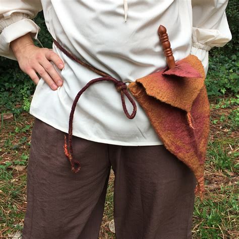 Felt Leaf Bag — Miss Fitt And Co ~ Moss Fête