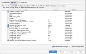 How To Install Android SDK Tools Tektutorialshub