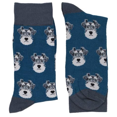 Mens Schnauzer Socks Shop At Tiemart Tiemart Inc