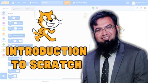 Introduction To Scratch Scratch Tutorial In Hindiurdu Lesson 1