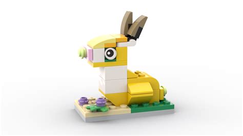 Lego Moc 11018 Bunny By Lenarex Rebrickable Build With Lego