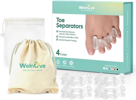 Wutain Toe Spacers Improve Toe Problemssoft And