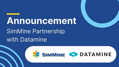 Simmine Joins Forces With Datamine To Reshape The Global Mining