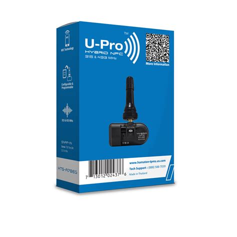 Hamaton U Pro Nfc Universal Tpms Sensor Single Valve