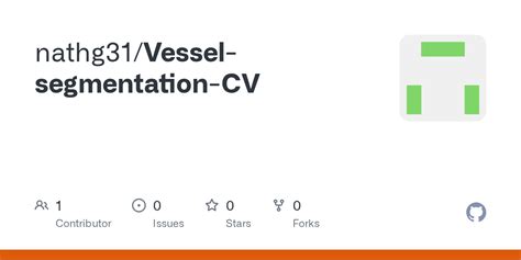 Github Nathg31vessel Segmentation Cv