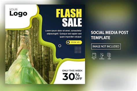 Plantilla De Publicación De Instagram De Venta De Moda Vector Premium