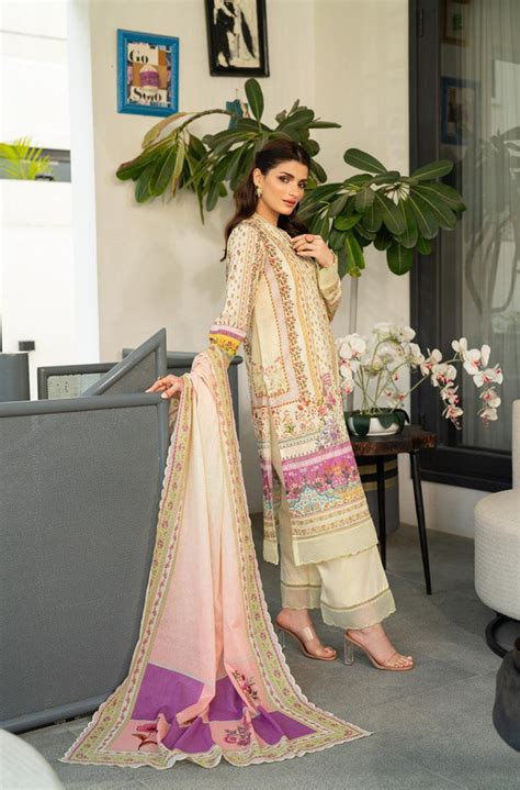 Salina Printed Lawn Vol 82024 Fp10 Pashtun Collections