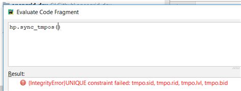 Sqlite3integrityerror Unique Constraint Failed · Issue 25 · Opengridccopengrid · Github