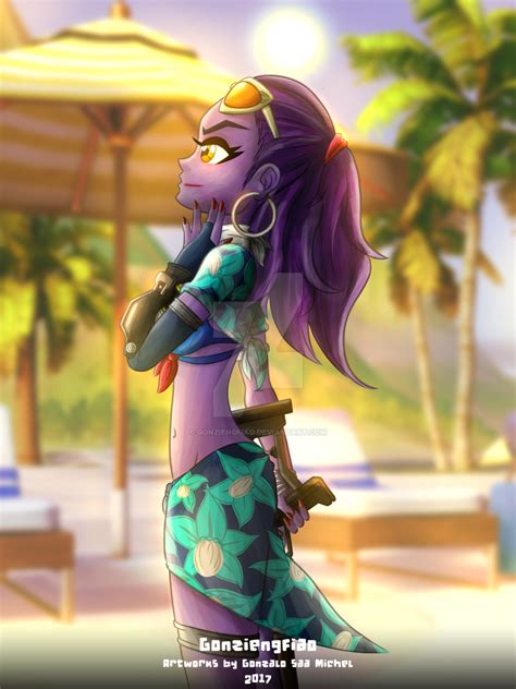 Toon Beach Widowmaker Overwatch By Gonziengfiao On Deviantart