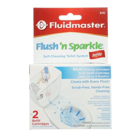 Fluidmaster Flush N Sparkle Automatic Toilet Bowl Cleaning System