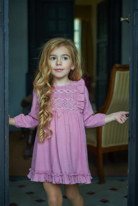 Vestido Bebé Bambula Rosa La Ormiga