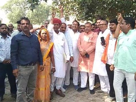 Saini Society Was Stopped By The Police In Alwar Then Left In
