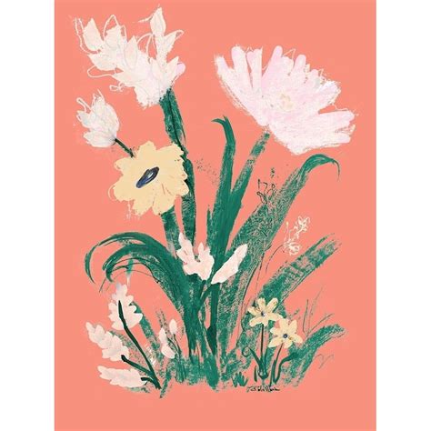 Bright Spring Garden By Robin Maria Poster Print