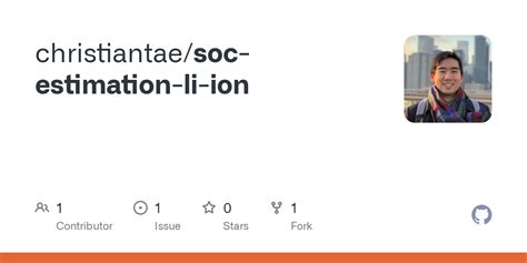 Github Christiantae Soc Estimation Li Ion
