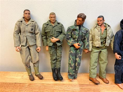 Lot Assorted Collection Of Gi Joe And Military Action Figures
