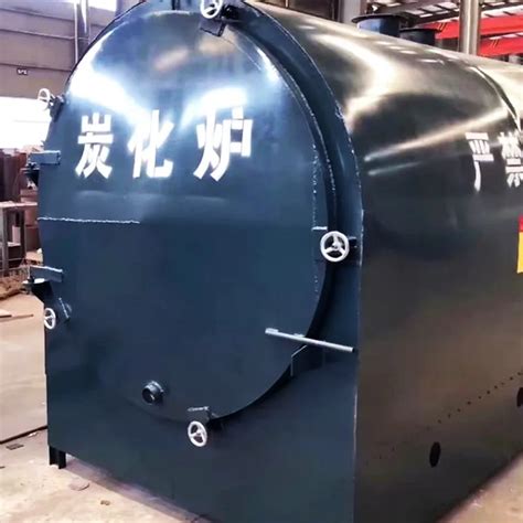 Activated Carbon Rake Furnace Continuously Biomass Shell Sawdust Wood Carbonization Furnace Oven
