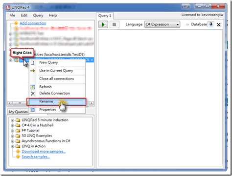 Mrkt 的程式學習筆記 Linqpad Oracle Odac For Entity Framework
