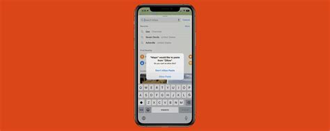 Can You Allow Paste In All Apps For Items Copied To The Clipboard On