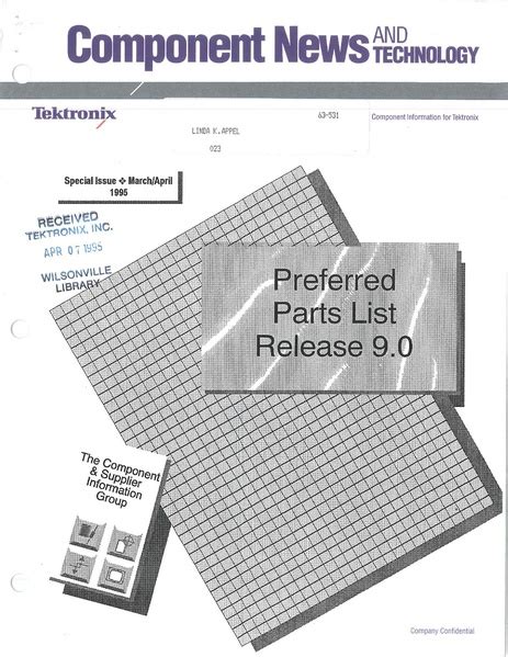 File Tek Preferred Parts List 9 0 Pdf Tekwiki
