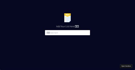 React Codesandbox