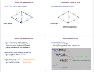 Maxflow 4up Pdf For The Maximam Flow To Solve Using Flord Fulkerson