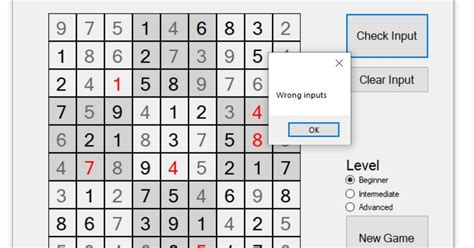 Develop Sudoku Game Using Basic Windows Form And C Dotnet Codes