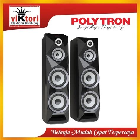 Jual Polytron Active Speaker Pas Bf Polytron Bluetooth Speaker Aktif Double Woofer Inch