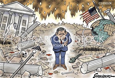 George Bush Political Cartoons