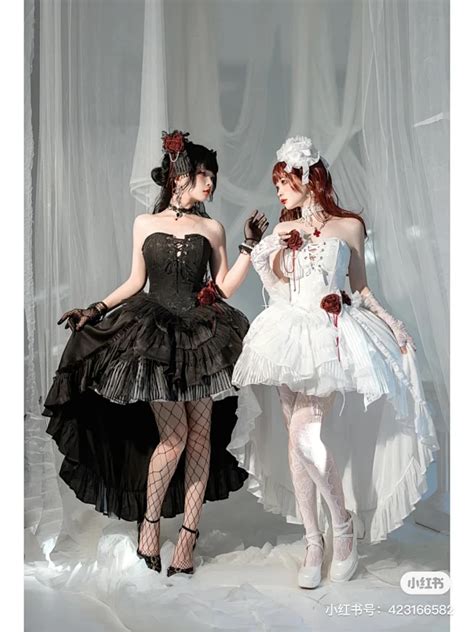 lolita 洛丽塔 Lolita裙子 洛丽塔裙子 花瓣网