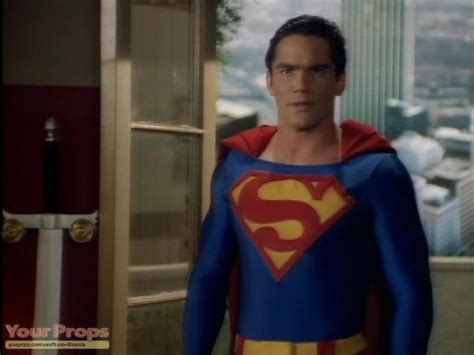 Lois And Clark The New Adventures Of Superman Dean Cains Superman Costume And Cape Original Tv