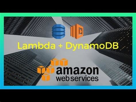 Aws Lambda Dynamodb Example Tutorial Youtube