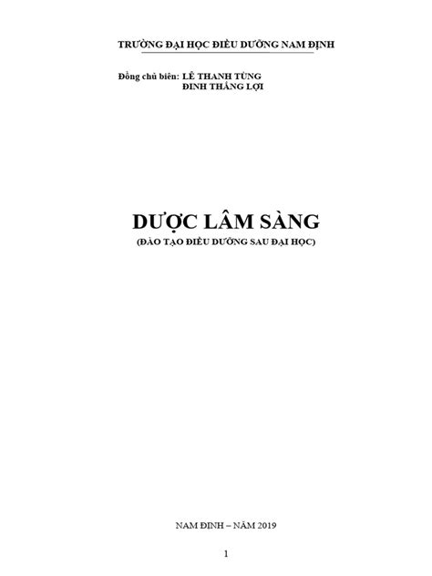 Duoc Lam Sang Ban Tham Dinh Pdf