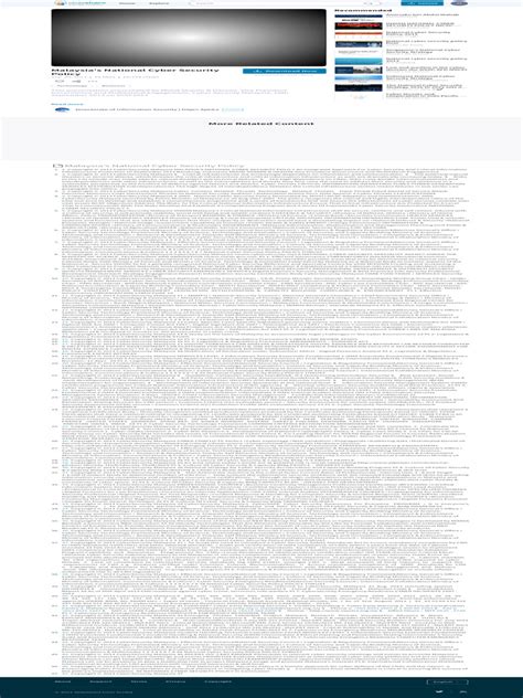 malaysia s national cyber security policy pdf computer security