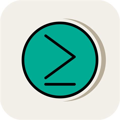 Greater Than Vector Icon Design 20956009 Vector Art At Vecteezy