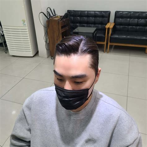 부드러운 남자 포마드컷 투블럭 상고머리 다운펌 으로 짧은 포마드펌 네이버 블로그