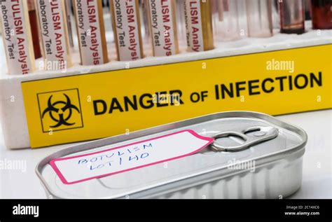 Canned Food Can Contaminated By Clostridium Botulinum Toxin That Causes