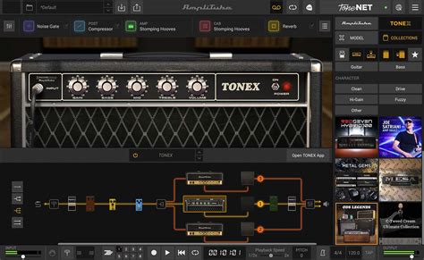 amplitube 5 amp simulation and guitar gear modeling software