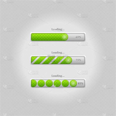 矢量加载条向量例证