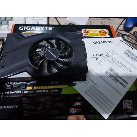 Jual GTX 1650 GDDR 6 GIGABYTE GARANSI ON Shopee Indonesia