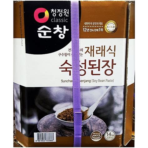 숙성 재래된장 대상 14k 된장 조선된장 말통 간장 고 홈플러스 택배배송
