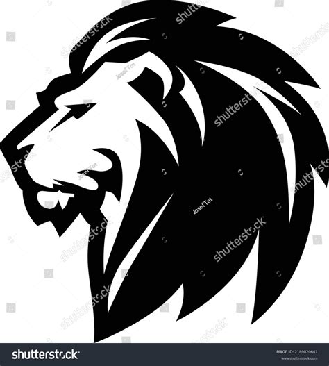 Lion Side Profile Clipart