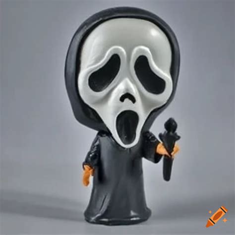 Bobblehead Doll Of Ghostface Character On Craiyon