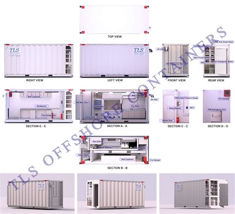 Offshore Laboratory Containers