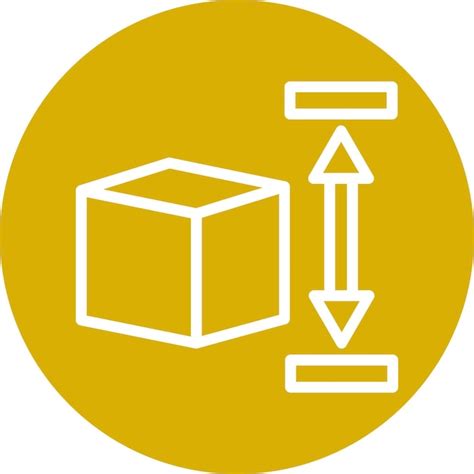 Premium Vector Vector Design Block Height Icon Style