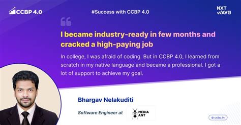 Nxtwave On Linkedin Nxtwave Industryreadyccbpkesaath Ccbp