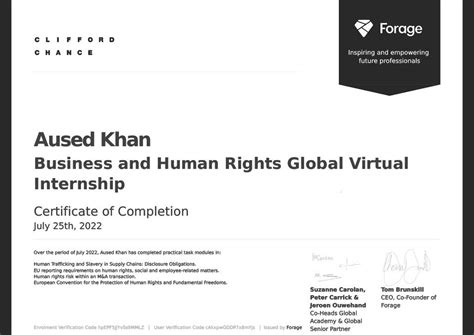 Internship Humanrights Experience Internshipsuccess